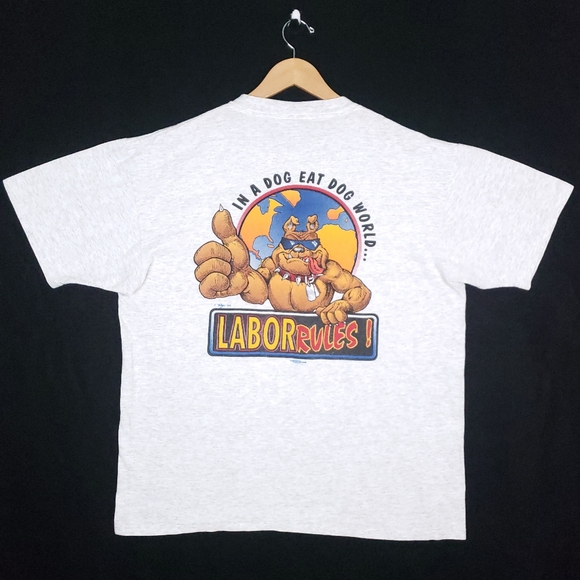 Oneita | Shirts | Vintage 9s Bulldog National Postal Mail Handlers ...